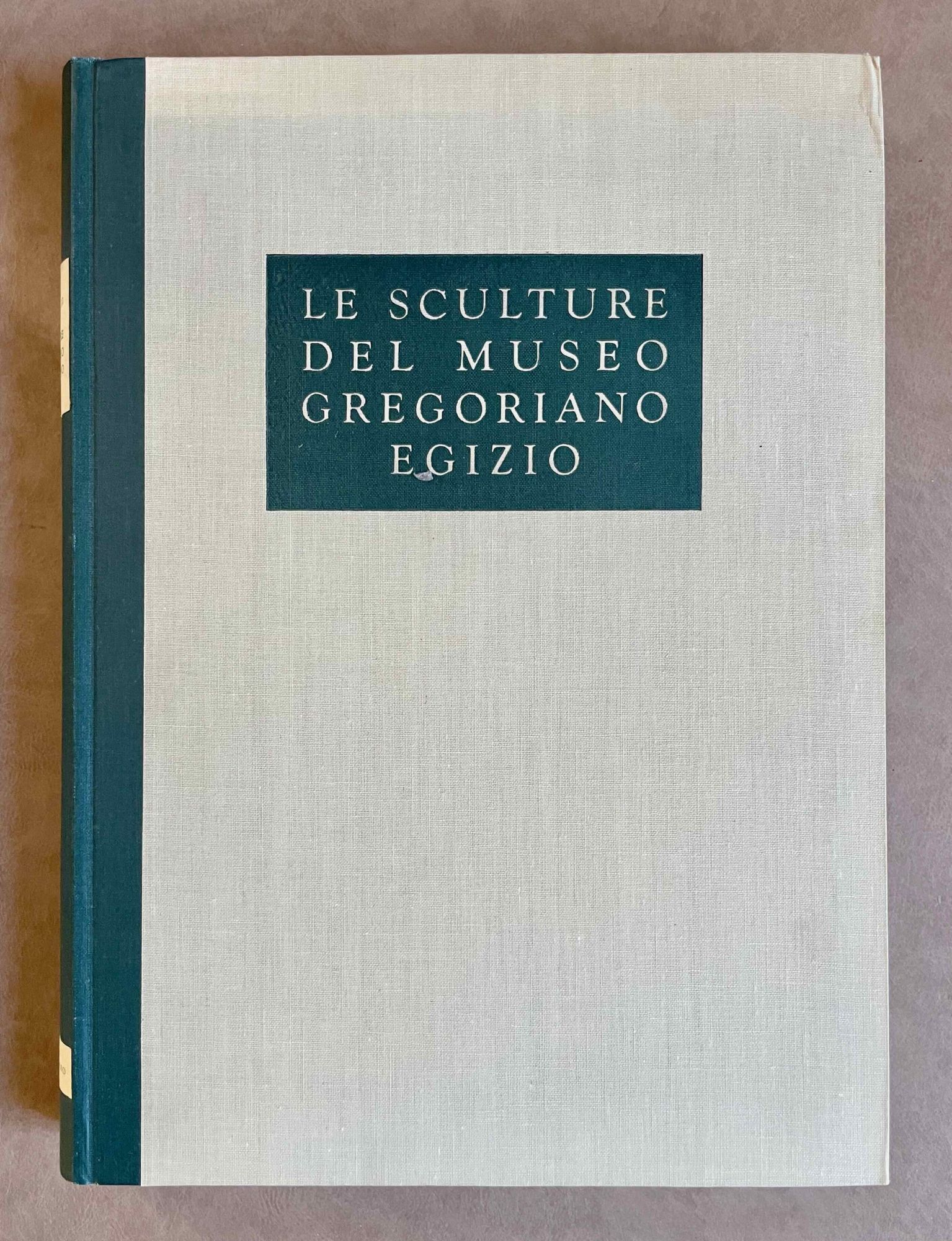 Le sculture del museo gregoriano egizio by BOTTI Giuseppe - ROMANELLI P ...