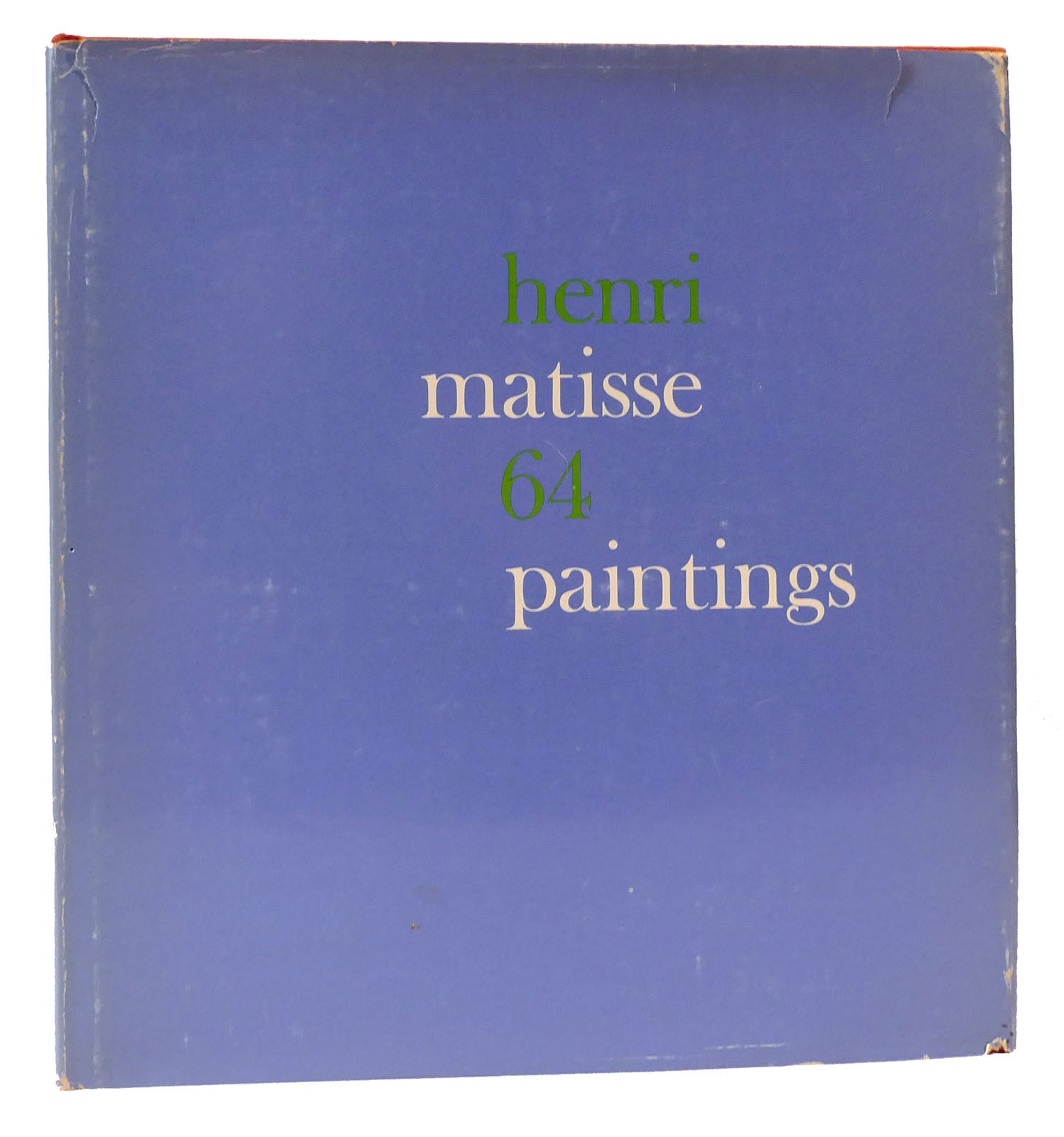 HENRI MATISSE 64 PAINTINGS by Lawrence Gowing Henri Matisse: Hardcover ...
