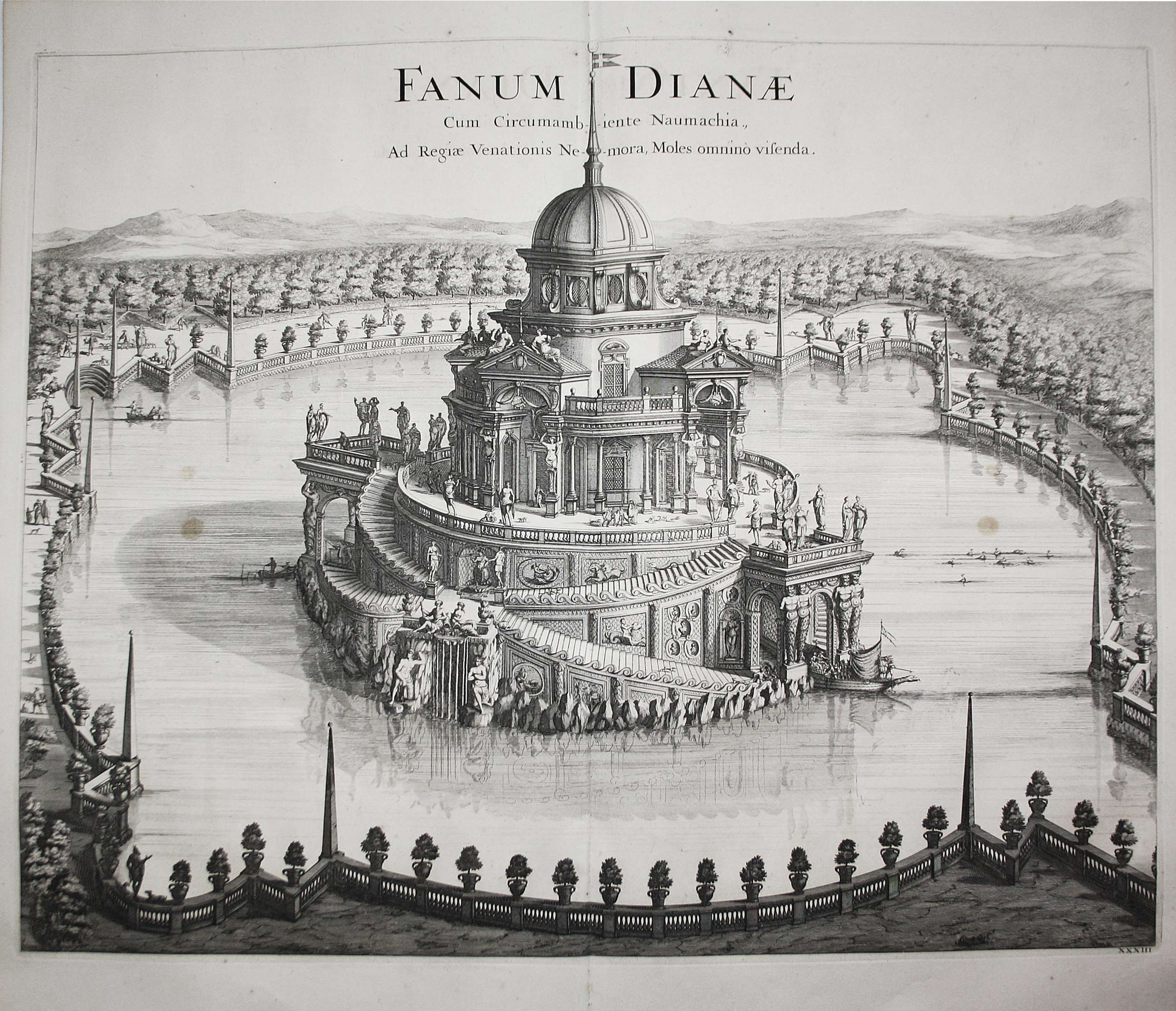 "Fanum Dianae" - Venaria Reale Tempio di Diana Piemonte architecture ...