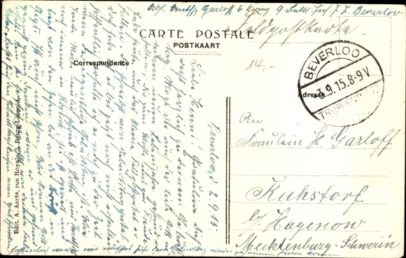 Ansichtskarte / Postkarte Beverloo Beverlo Beringen Flandern Limburg ...