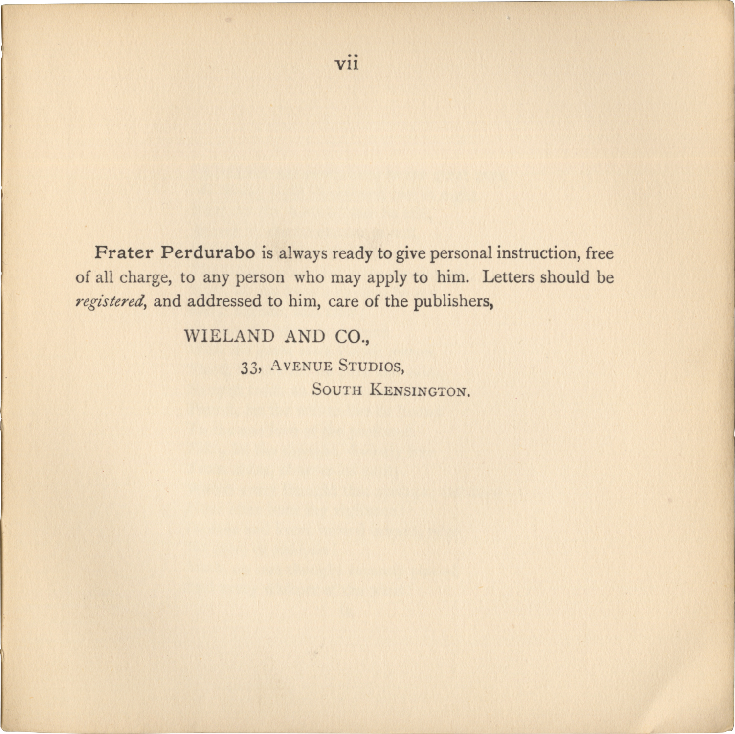 Book 4: Parts I and II [One and Two] (First Edition) by Aleister ...