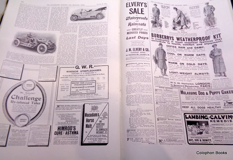 The Illustrated Sporting and Dramatic News. January 29th 1910 (single ...