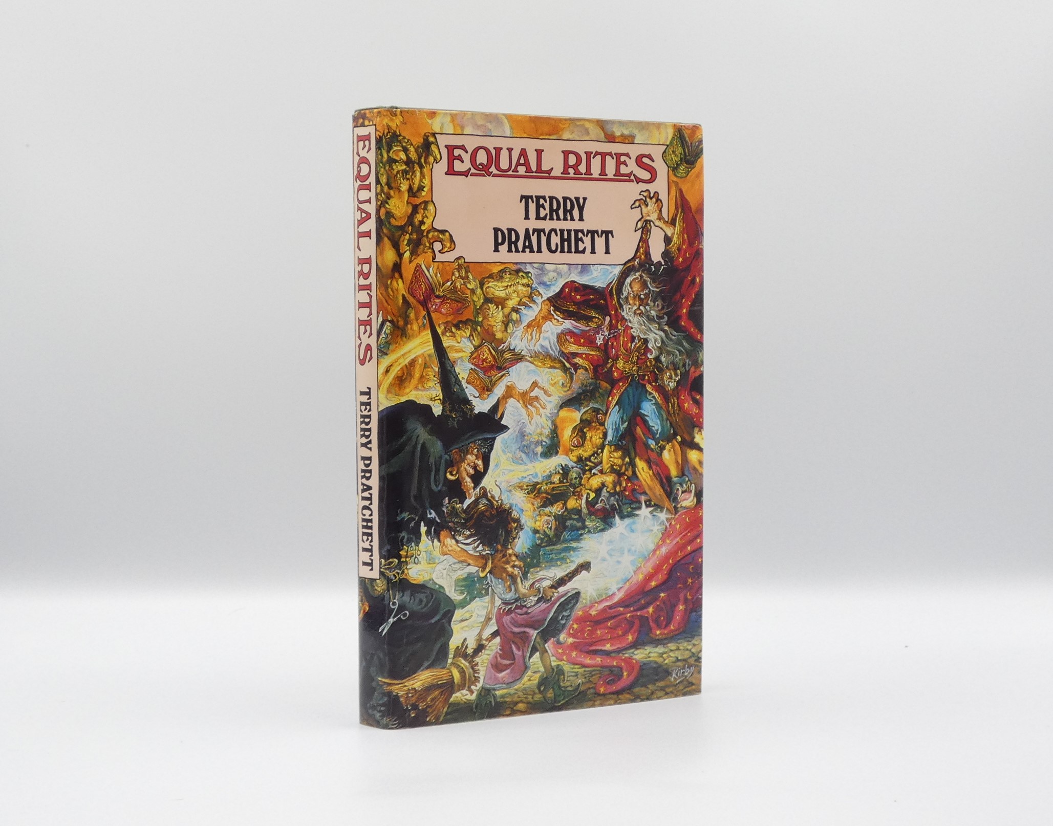 Equal Rites - INSCRIBED BY THE AUTHOR AND SIGNED BY THE DUST WRAPPER ...