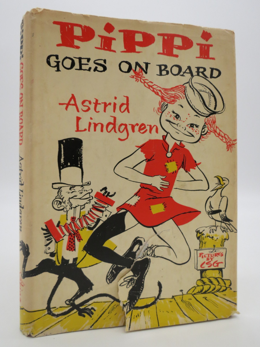 PIPPI GOES ON BOARD by Lindgren, Astrid; Lamborn, Florence (translator ...