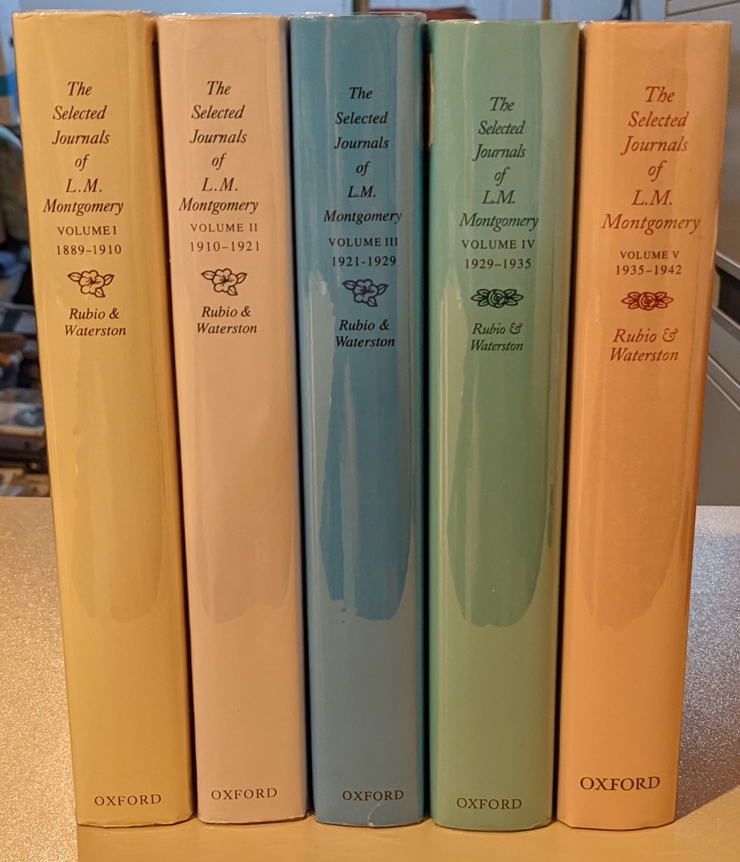 The Selected Journals of L. M. Montgomery Vol. I 1889-1910, Vol. II ...