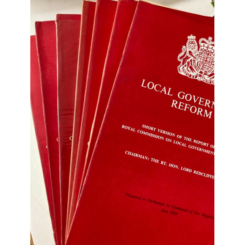 Royal Commission on Local Government in England 1966 - 1969. Report ...