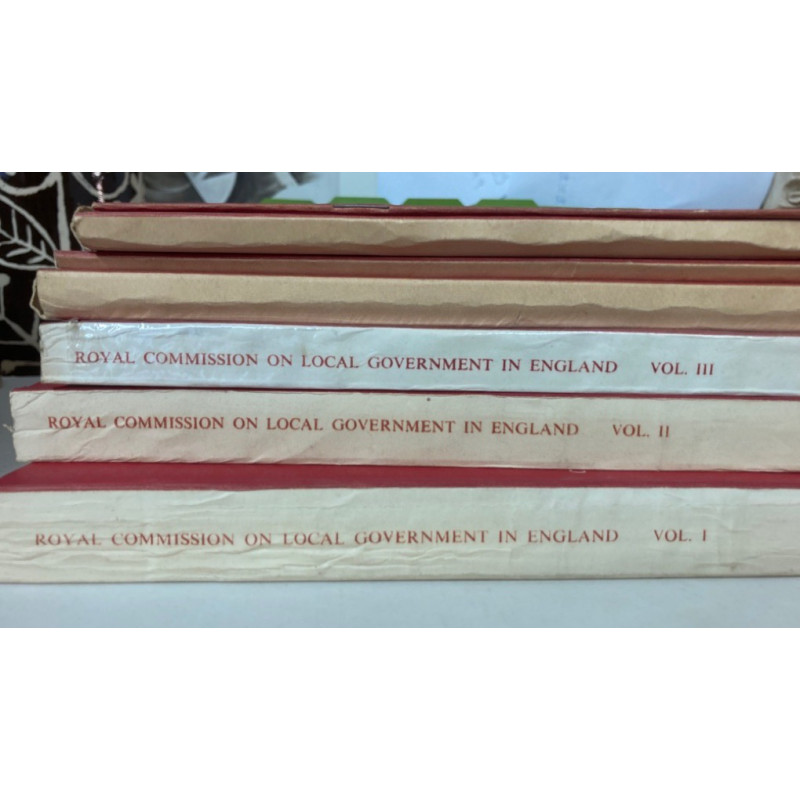 Royal Commission on Local Government in England 1966 - 1969. Report ...