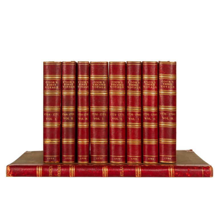 The three voyages of Captain James Cook by HAWKESWORTH, John (1715-1773 ...