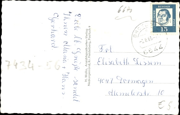 Ansichtskarte / Postkarte Brotdorf Merzig an der Saar, Straßenpartie ...