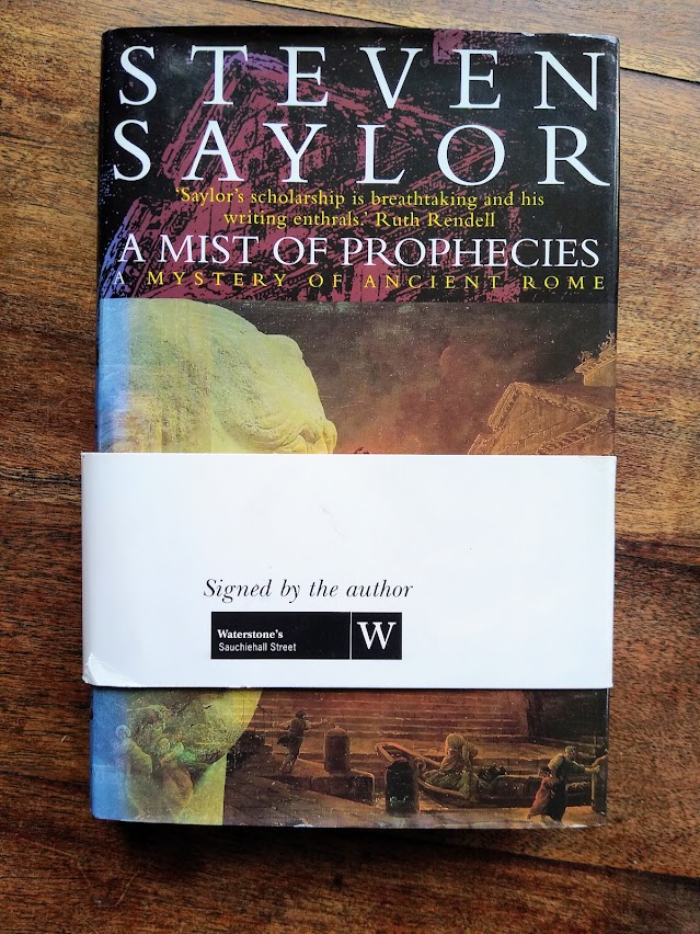 A Mist of Prophecies, a Mystery of Ancient Rome (SIGNED) by Steven ...
