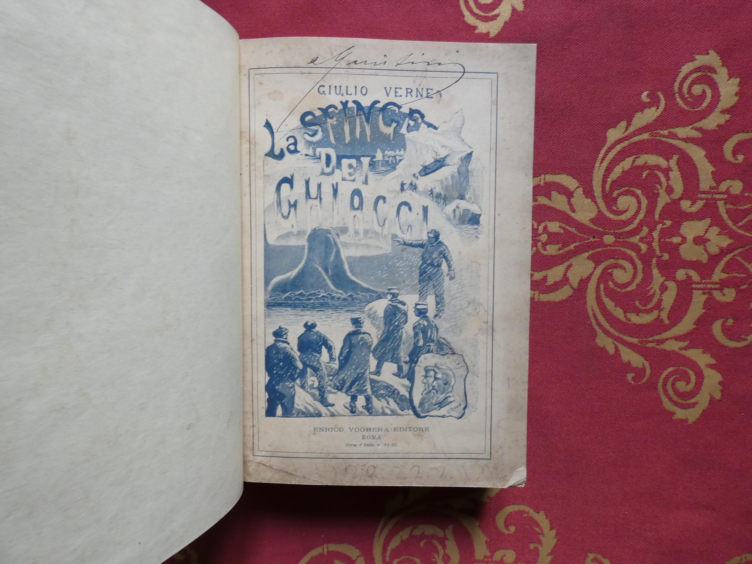Verne La sfinge dei ghiacci 1899 by Verne Jules: buono Rilegato (1899 ...