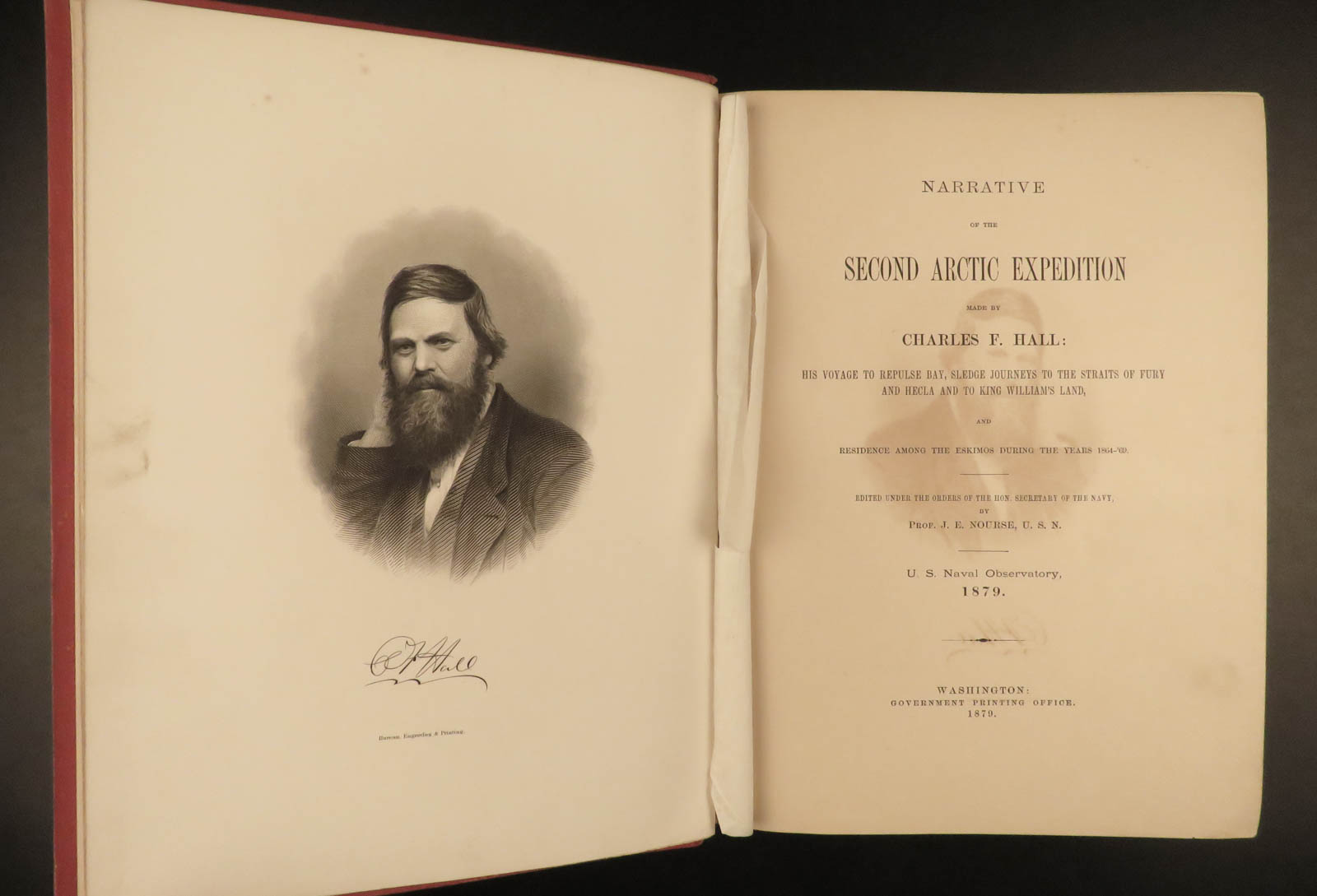 Narrative of the second Arctic expedition made by Charles F. Hall: his ...