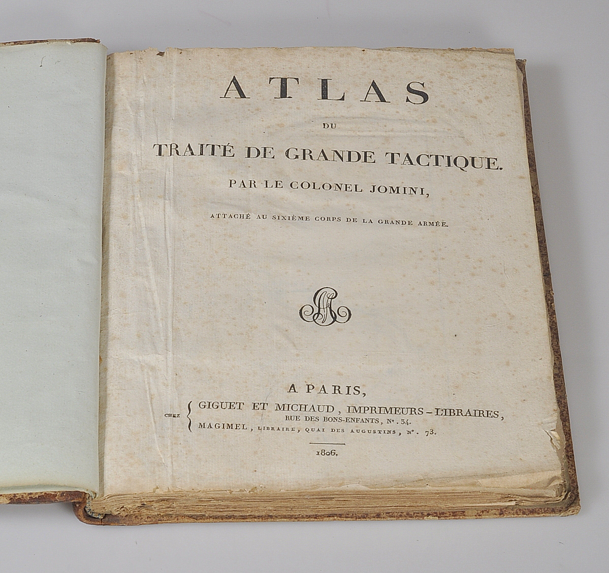 Atlas du Traité de Grande Tactique by Antoine Henri de Jomini ...