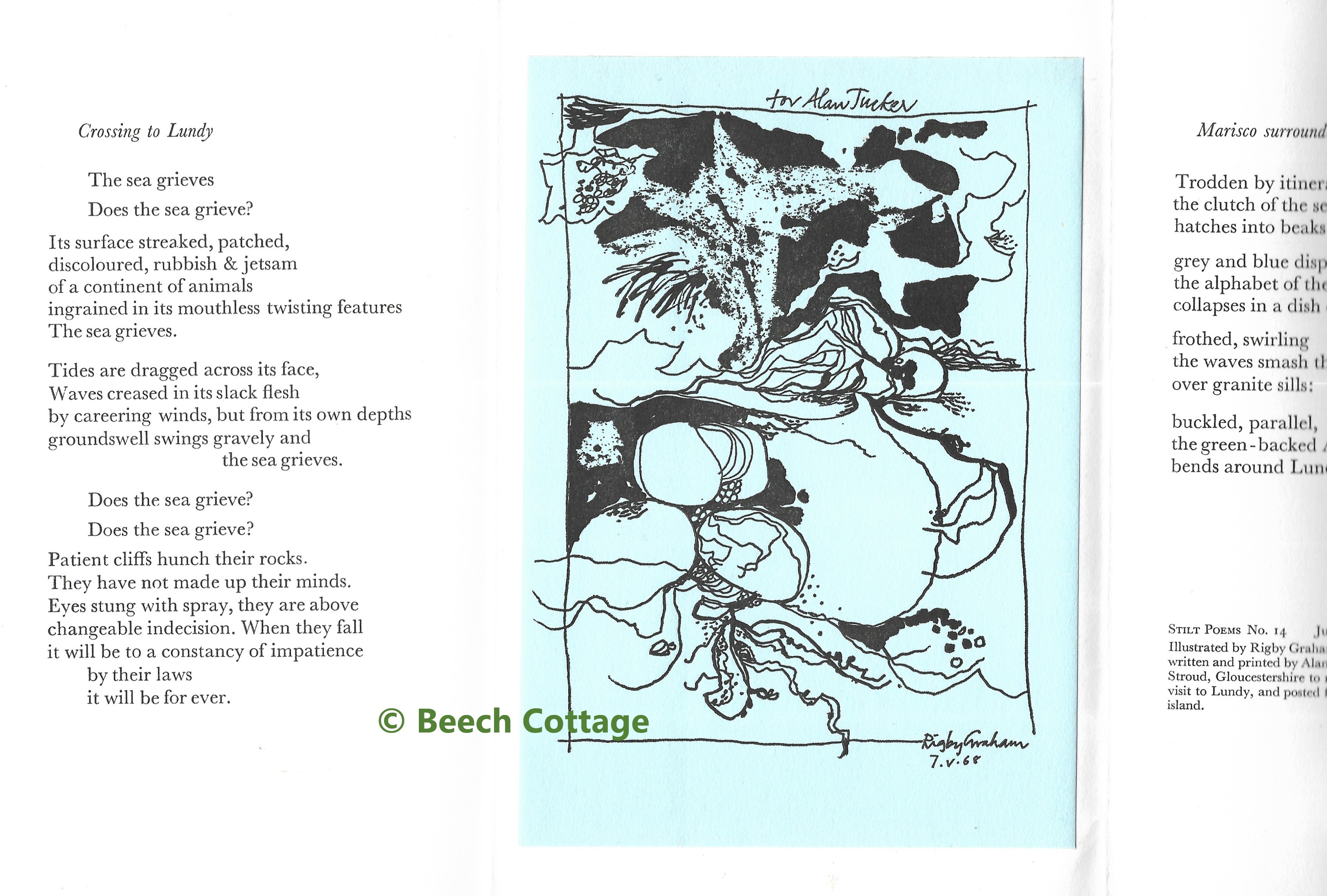 Crossing to Lundy [Stilt Poems No.14] (Illustrated by Rigby Graham) by ...