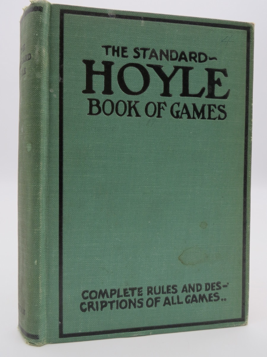 THE STANDARD HOYLE BOOK OF GAMES by Hoyle: Good Hardcover (1925) | Sage ...