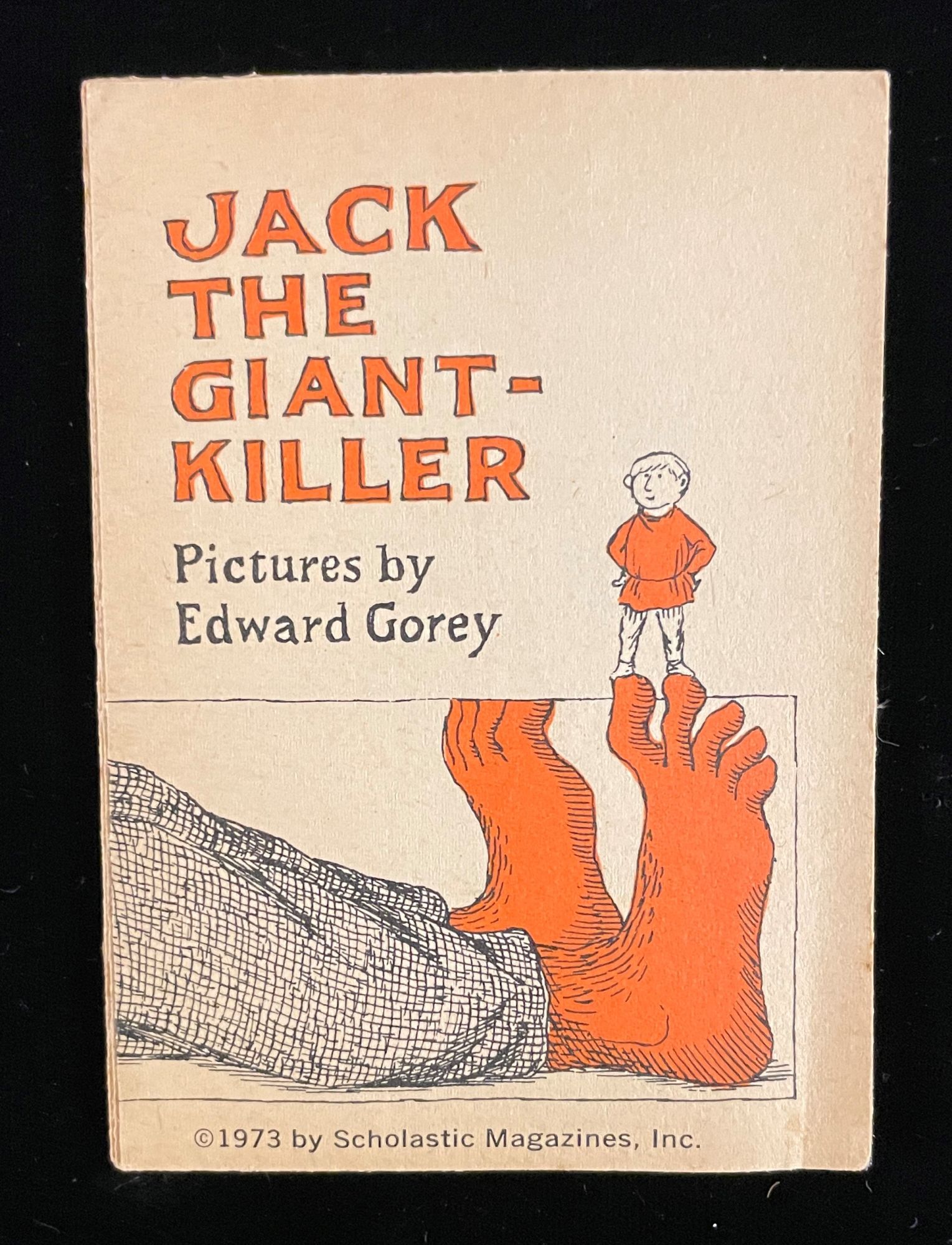 JACK THE GIANT- KILLER de Gorey, Edward (illustrator): Very Good Soft ...