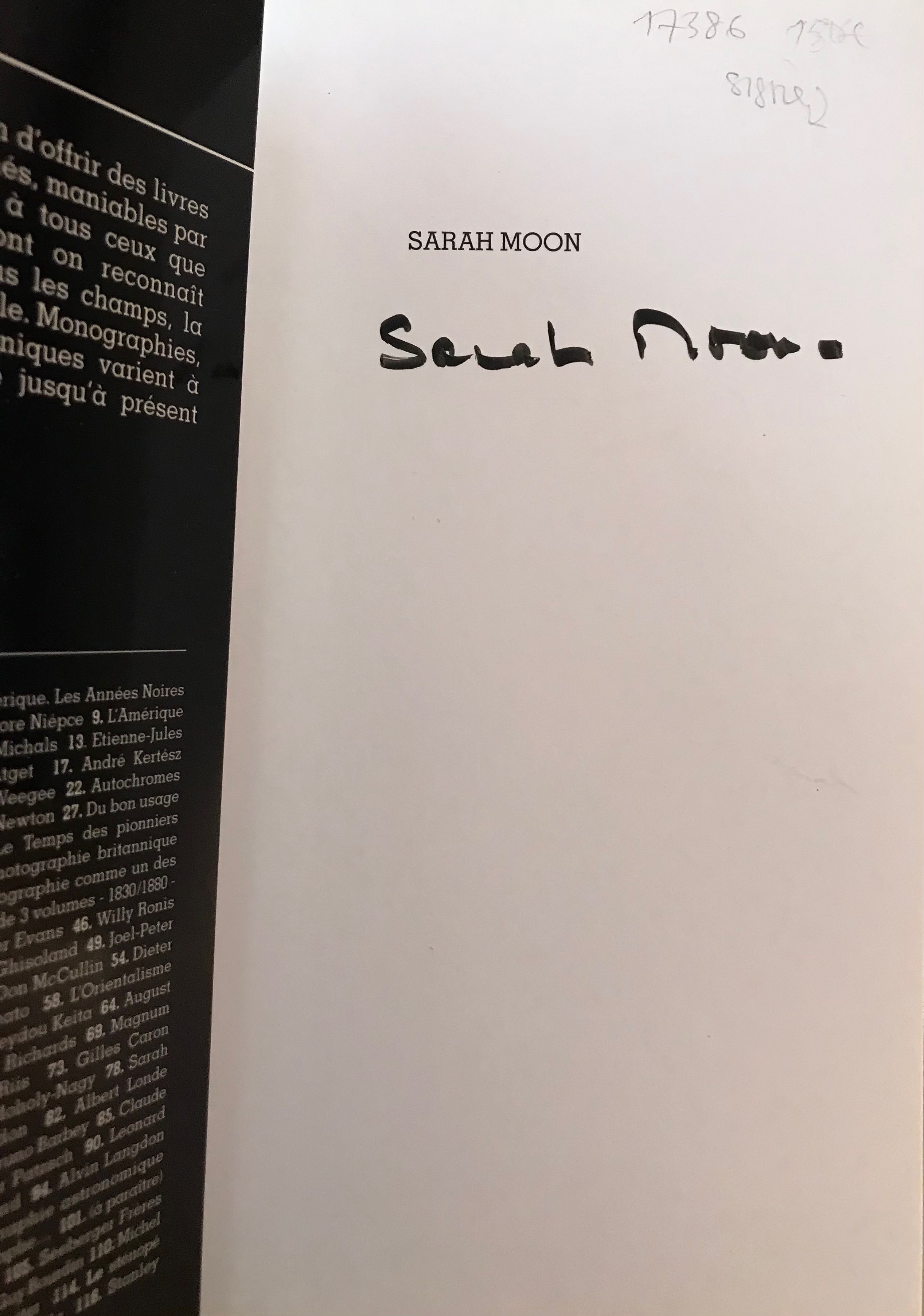 Sarah Moon by Moon Sarah, Delpire Robert: Neuf Couverture souple (2009 ...