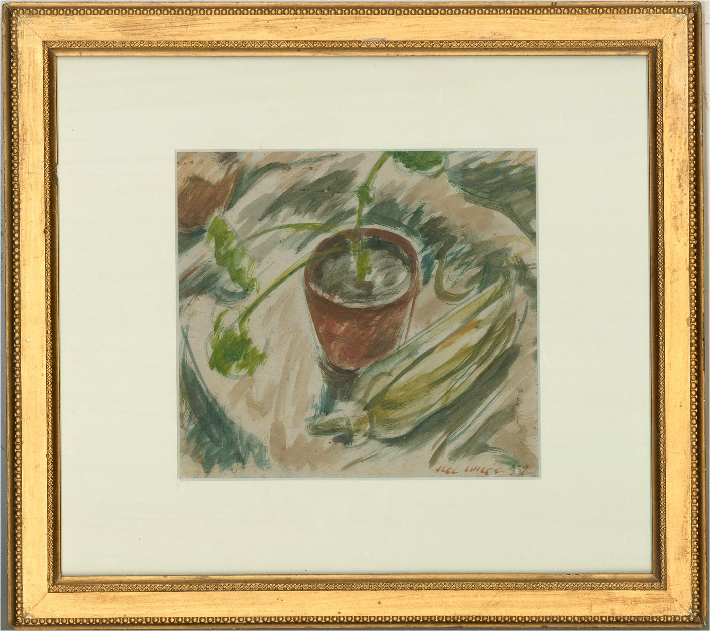 Alec Wiles (1924-2021) - Signed 20th Century Watercolour, Still Life ...