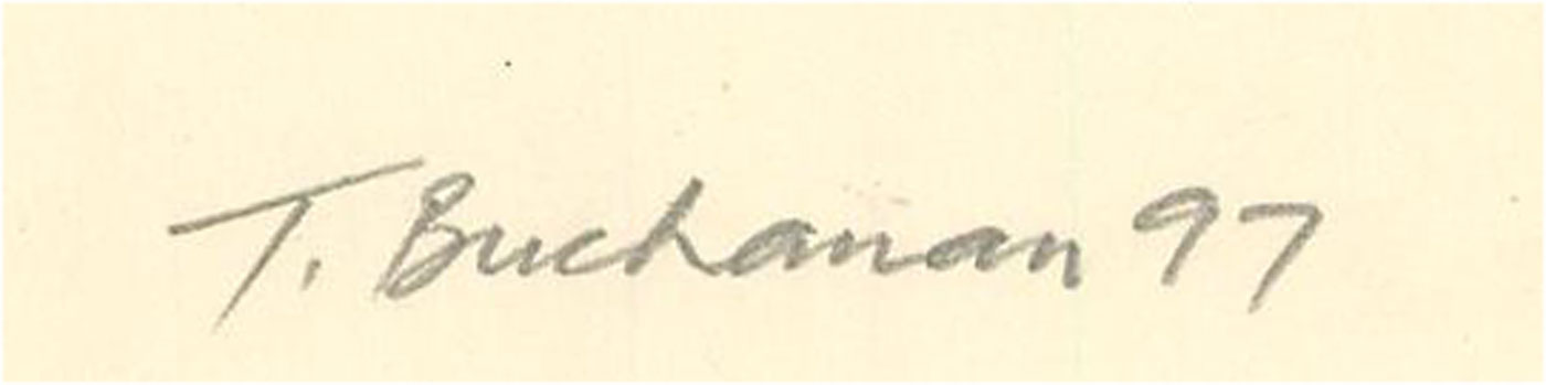 Terry Buchanan (b.1938) - 1997 Monotype, The Couple I von Terry ...