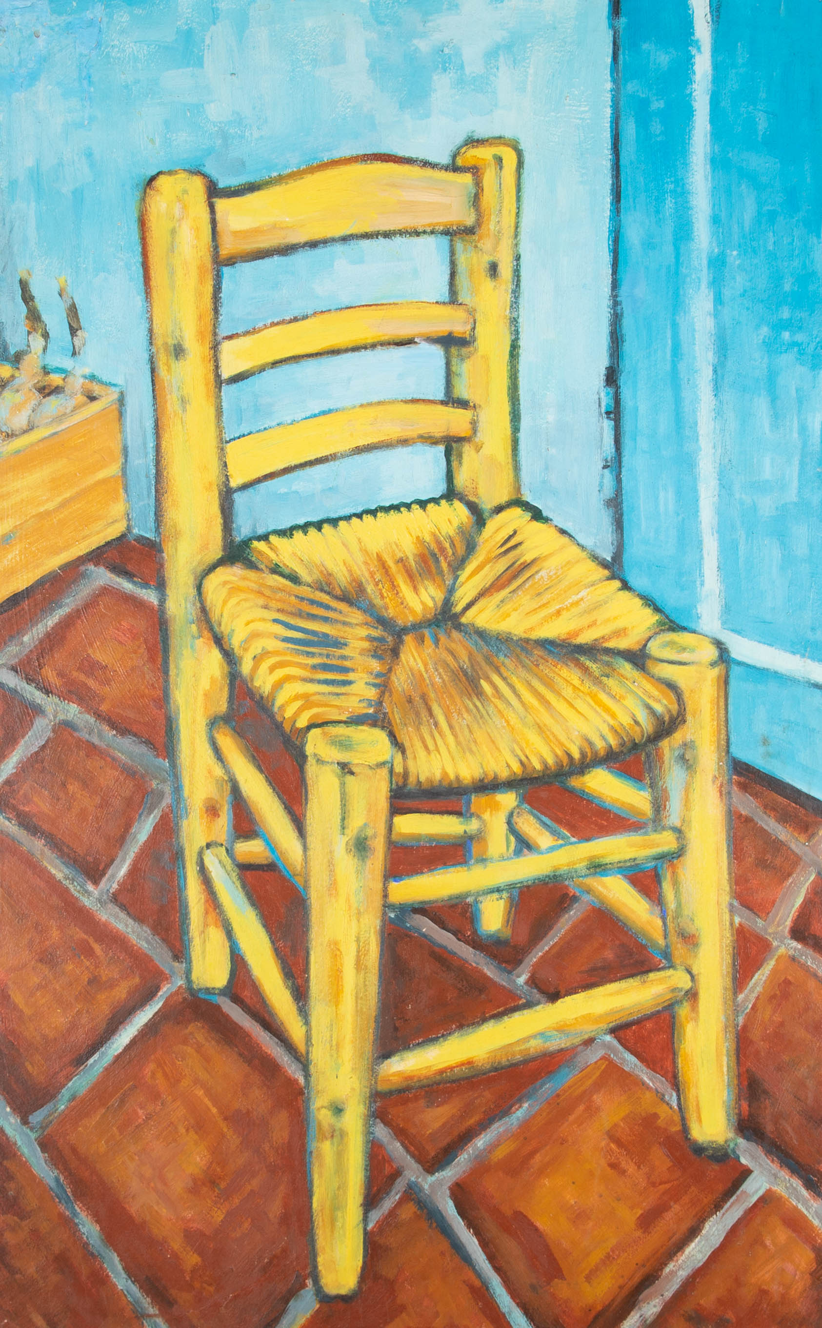 After Van Gogh - 20th Century Oil, Vincent's Chair by After Van Gogh ...