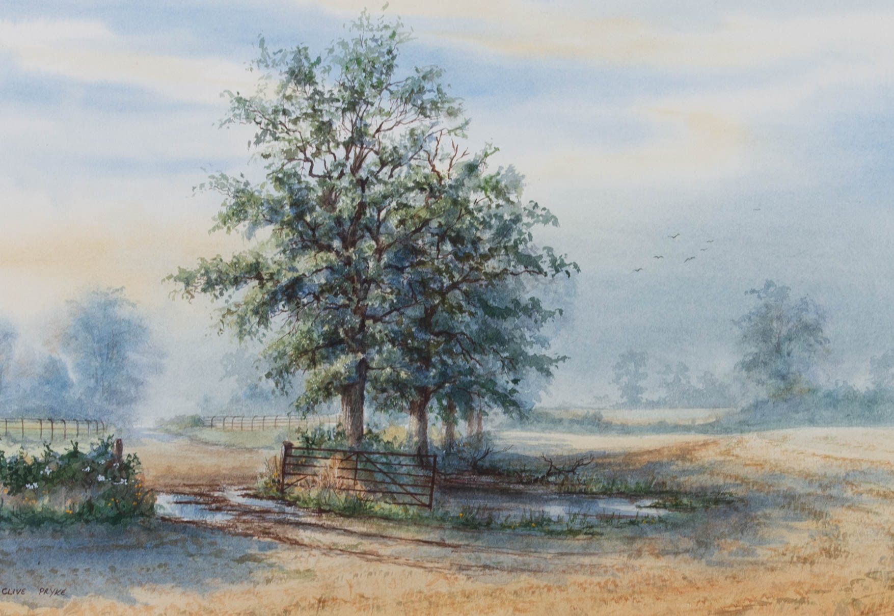Clive Pryke (1948-2017) - 20th Century Watercolour, Summer Heat von ...