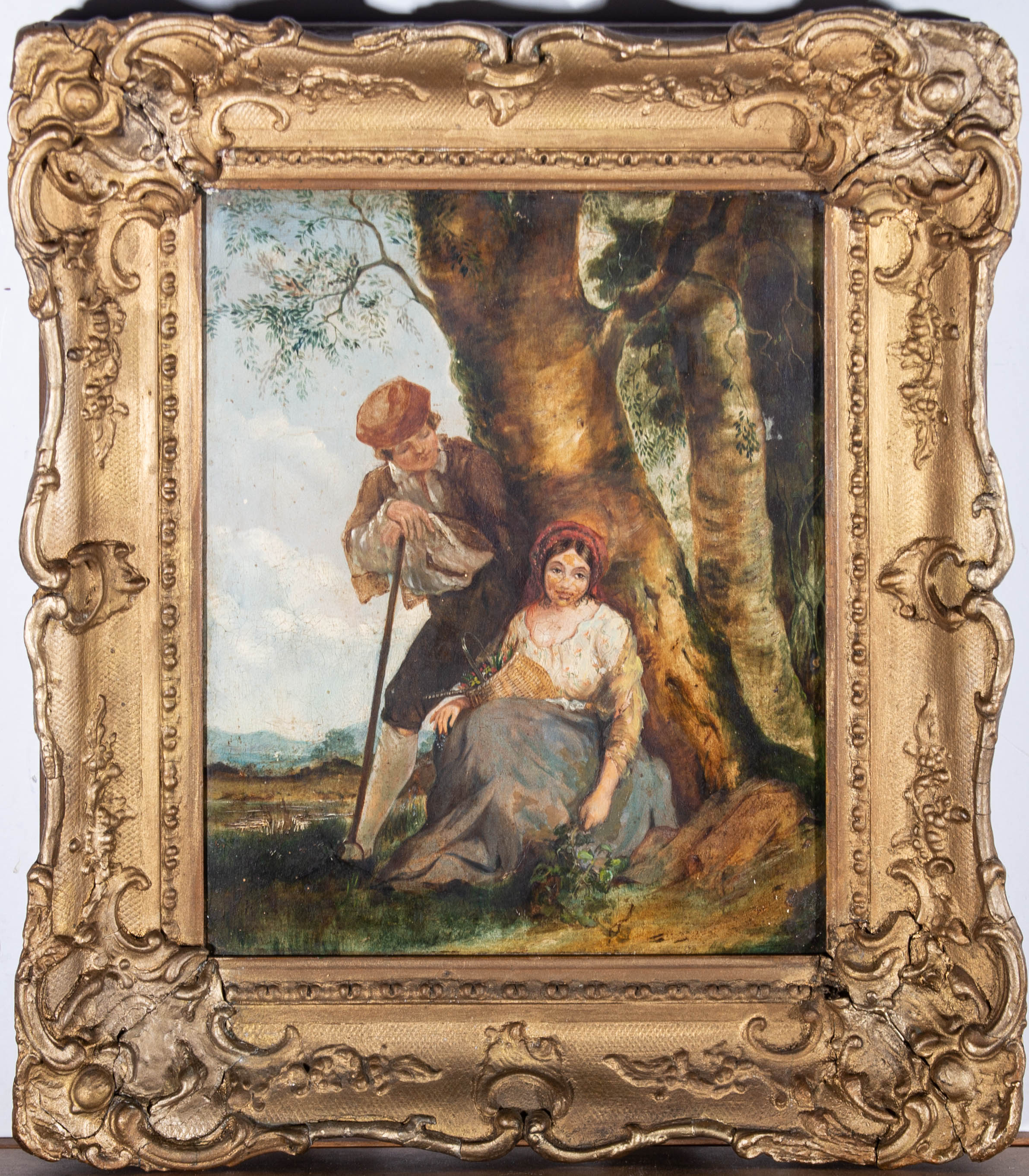 Circle of Thomas Faed - Mid 19th Century Oil, An Admirer by Circle of ...
