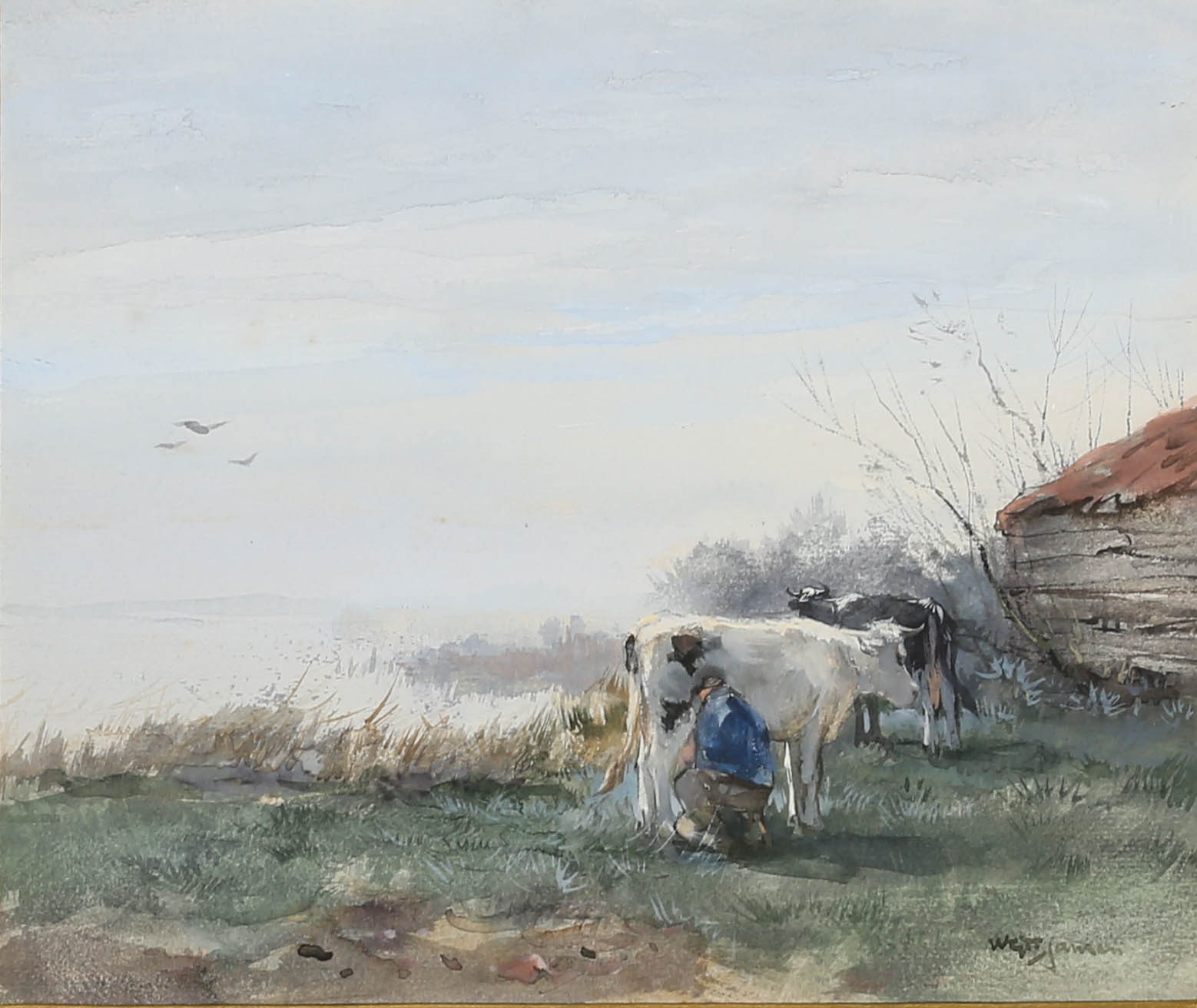 William G. Frederick Jansen (1871-1949) - Early 20thC Watercolour ...