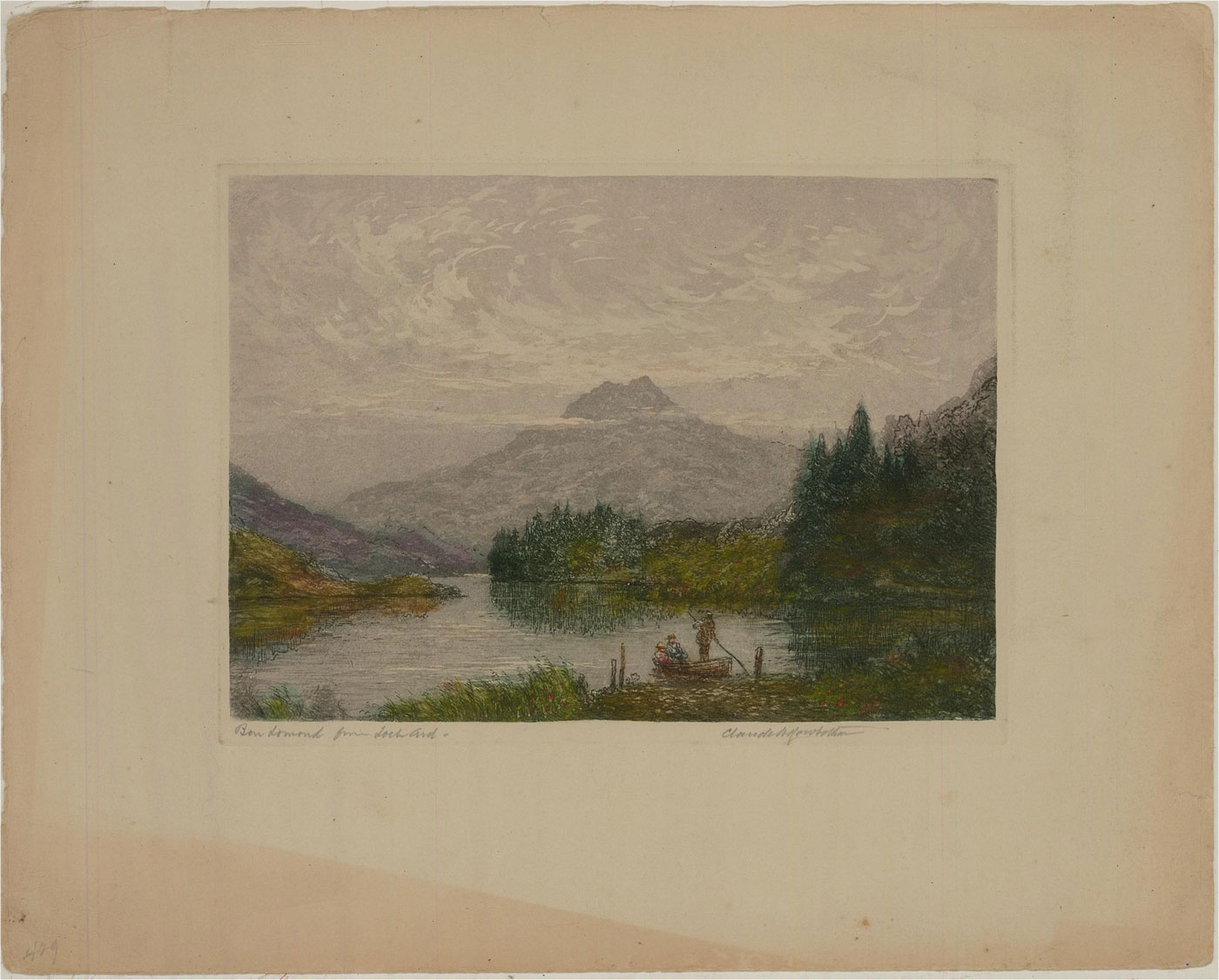 Claude Rowbotham (1864-1949) - Signed Early 20th Century Aquatint, Ben ...