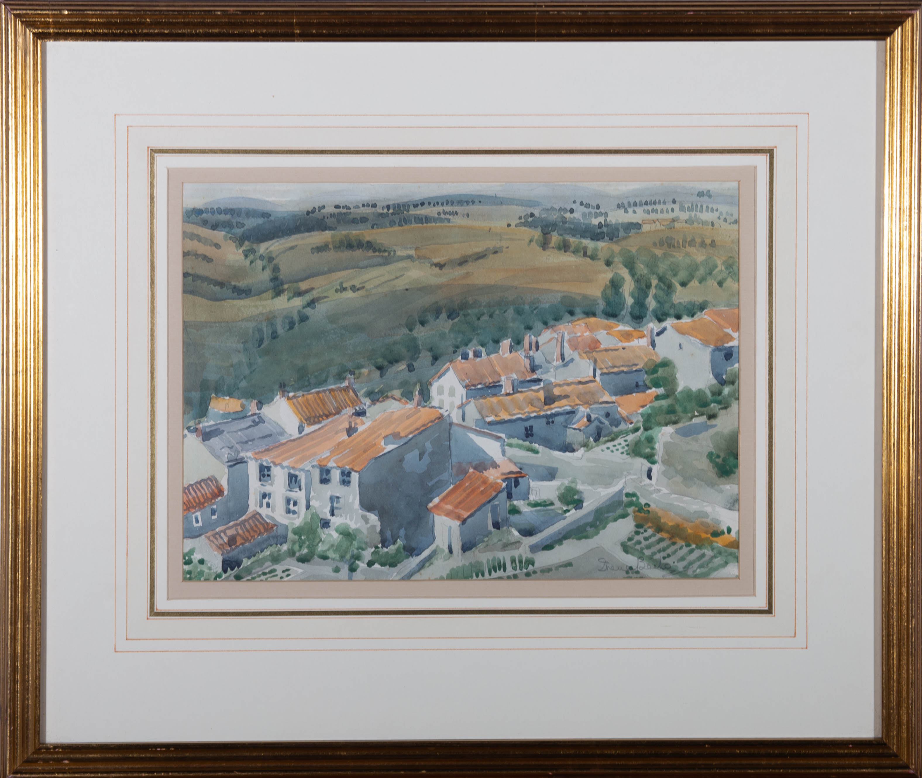 Irene Bache (1901-1999) - Signed 20th Century Watercolour, The French ...