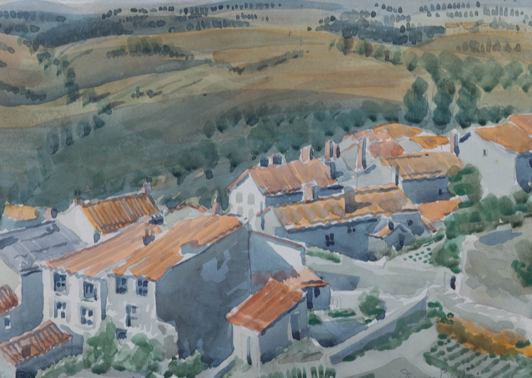 Irene Bache (1901-1999) - Signed 20th Century Watercolour, The French ...