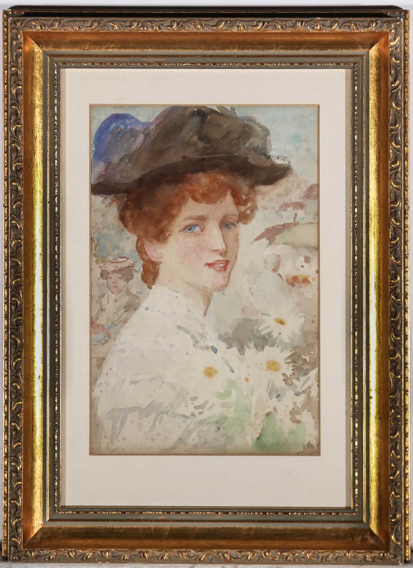 Attrib. George Henry Edwards (1859-1918)- Early 20thC Watercolour ...