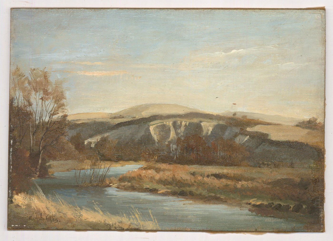 Ralph Ellis (1885-1963) - Mid 20th Century Oil, Chalk Pits at Amberley ...