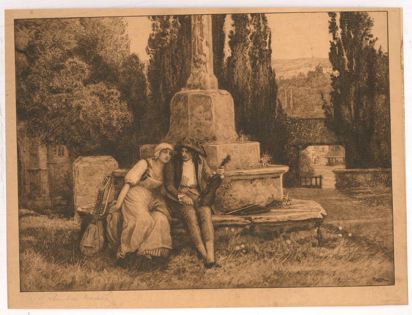 Robert Walker Macbeth RA (1848-1910) - Signed Late 19th Century Etching ...