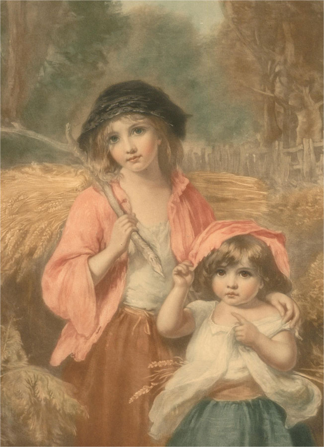 After Thomas Hamilton Crawford - 1919 Mezzotint, Sisters by After ...