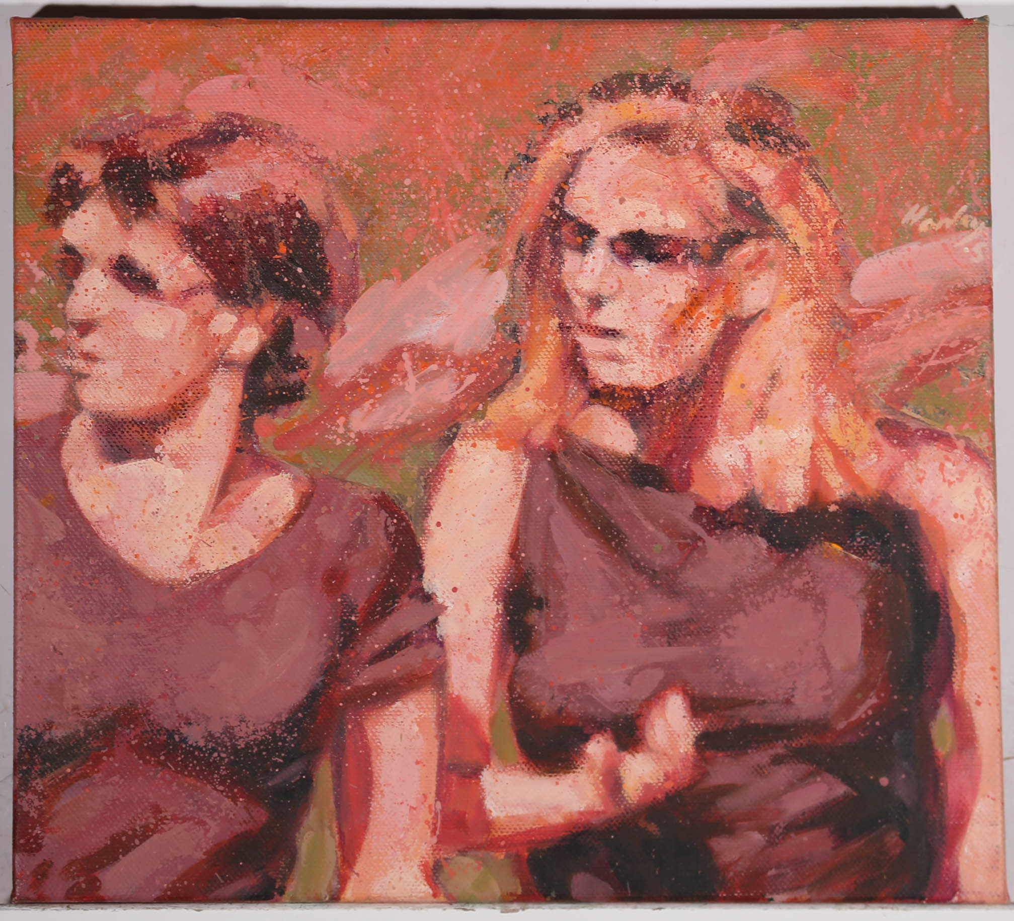 Clifford Hanley (1948-2021) - 2005 Oil, its Always Stormy by Clifford ...