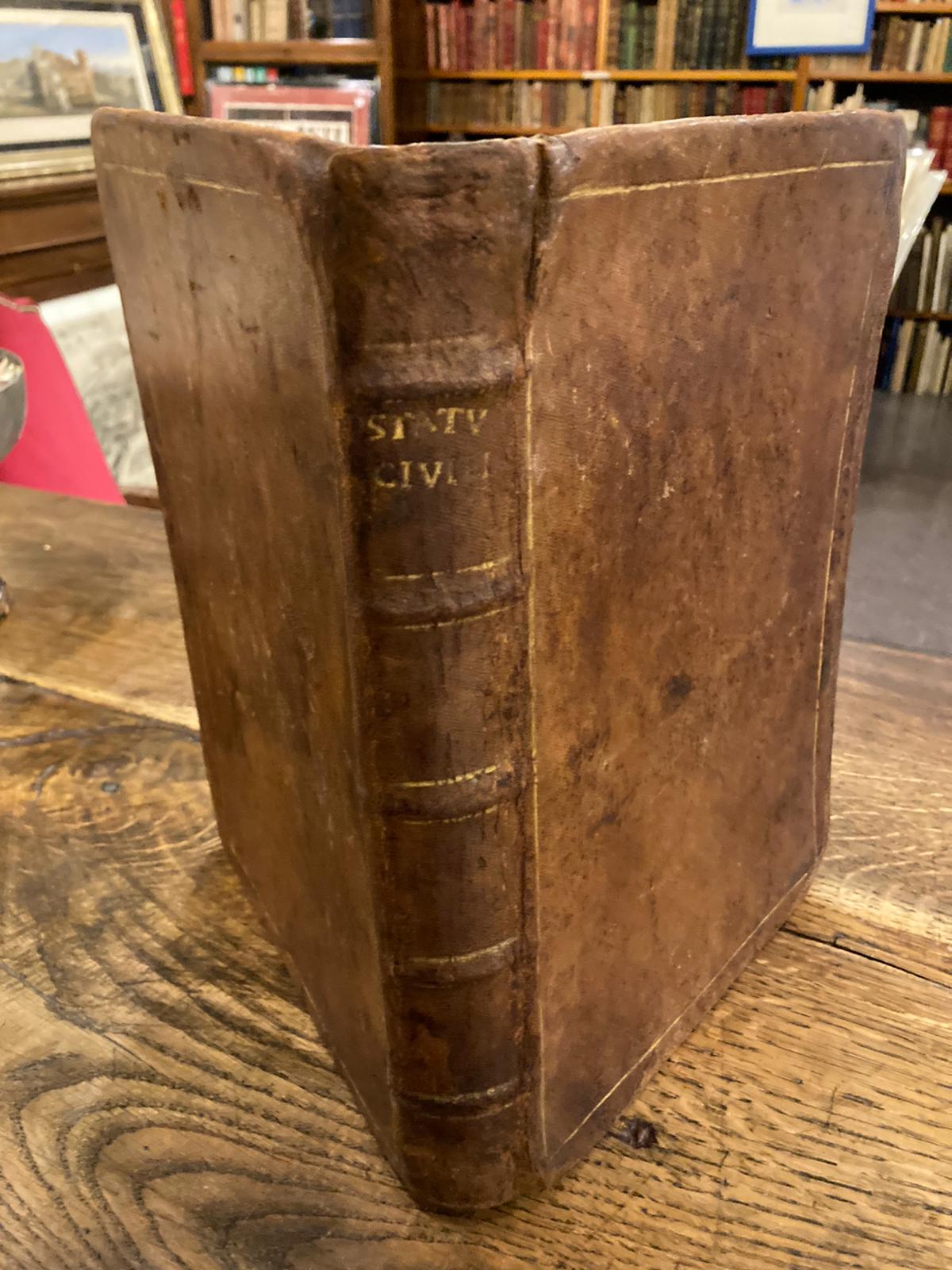 Statutorum civilium serenissimae reipublicae genuensis libri sex: (1663 ...