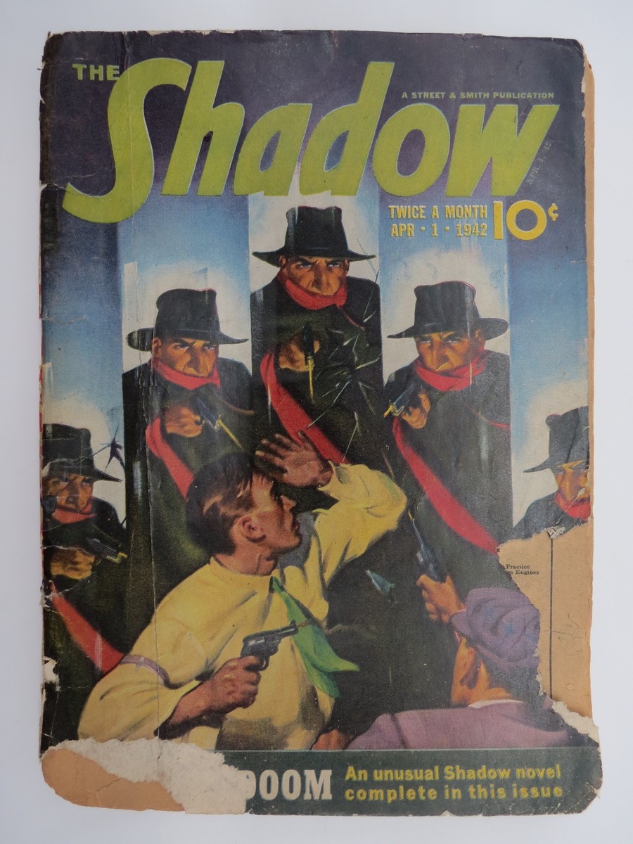 THE SHADOW PULP MAGAZINE, APRIL 1 1942 (ROOM OF DOOM): Fair Paperback ...