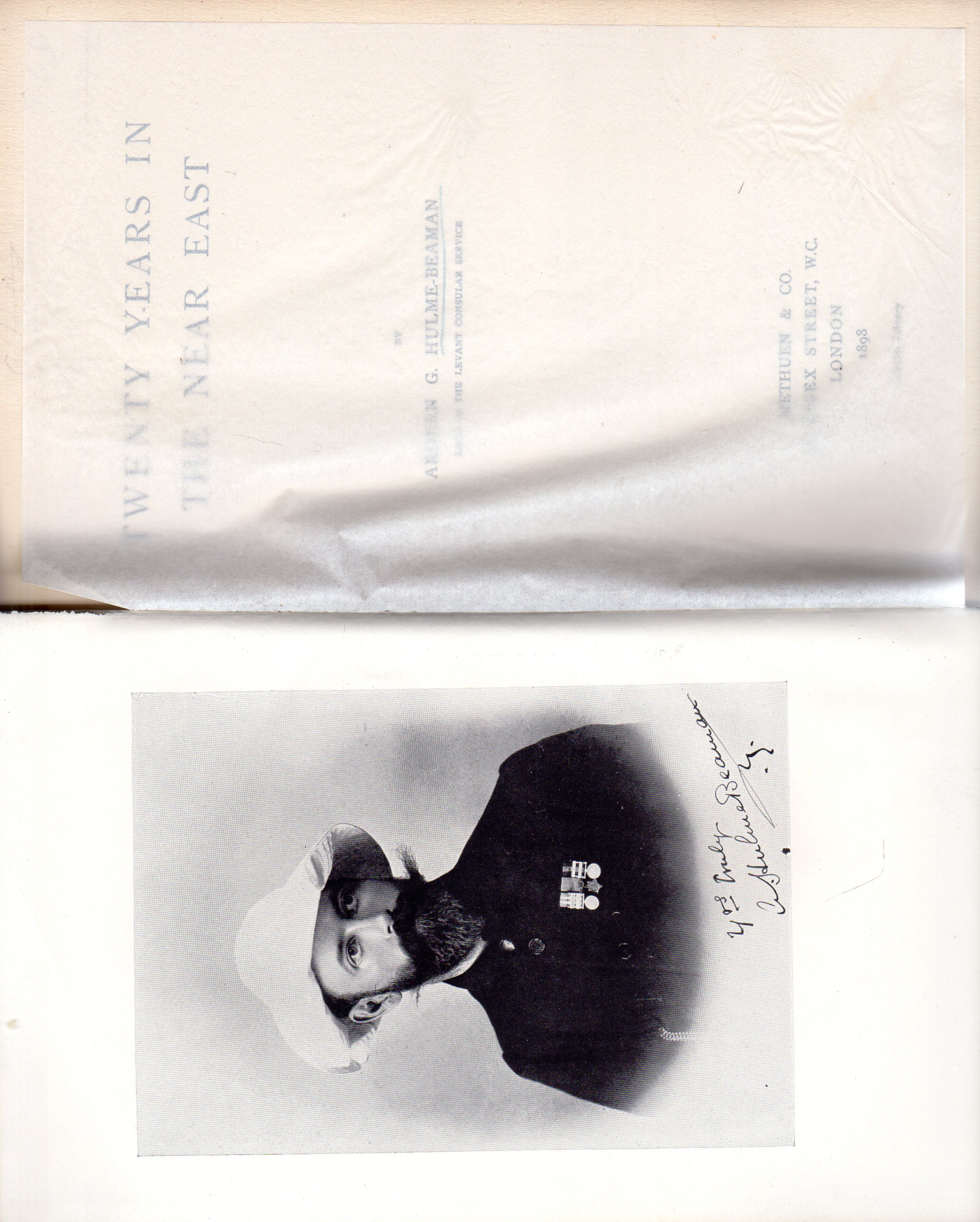 Twenty Years in the Near East by Hulme-Beaman, Ardern: Very Good ...