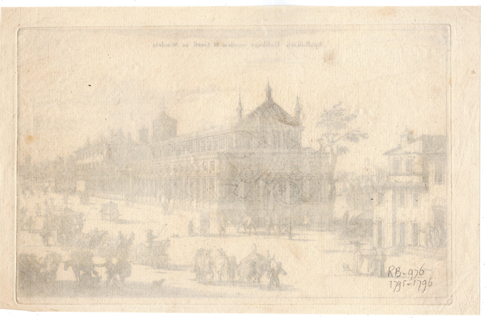 Antique Print-ITALY-APOSTOLIC PALACE-ROME-Swidden-1681 de Willem ...