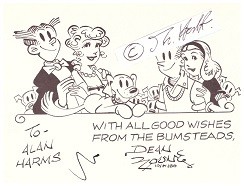 DEAN YOUNG (1938) US-amerikanischer Zeichner, Karikaturist, Cartoonist ...