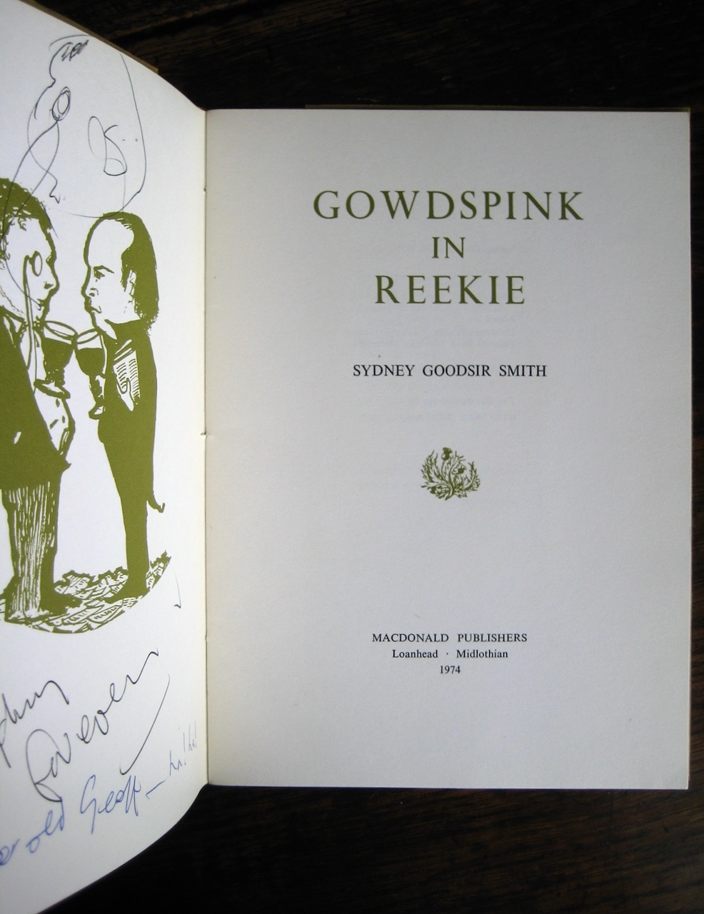Gowdspink in Reekie: [a poem about Oliver Goldsmith]. [With decorations ...