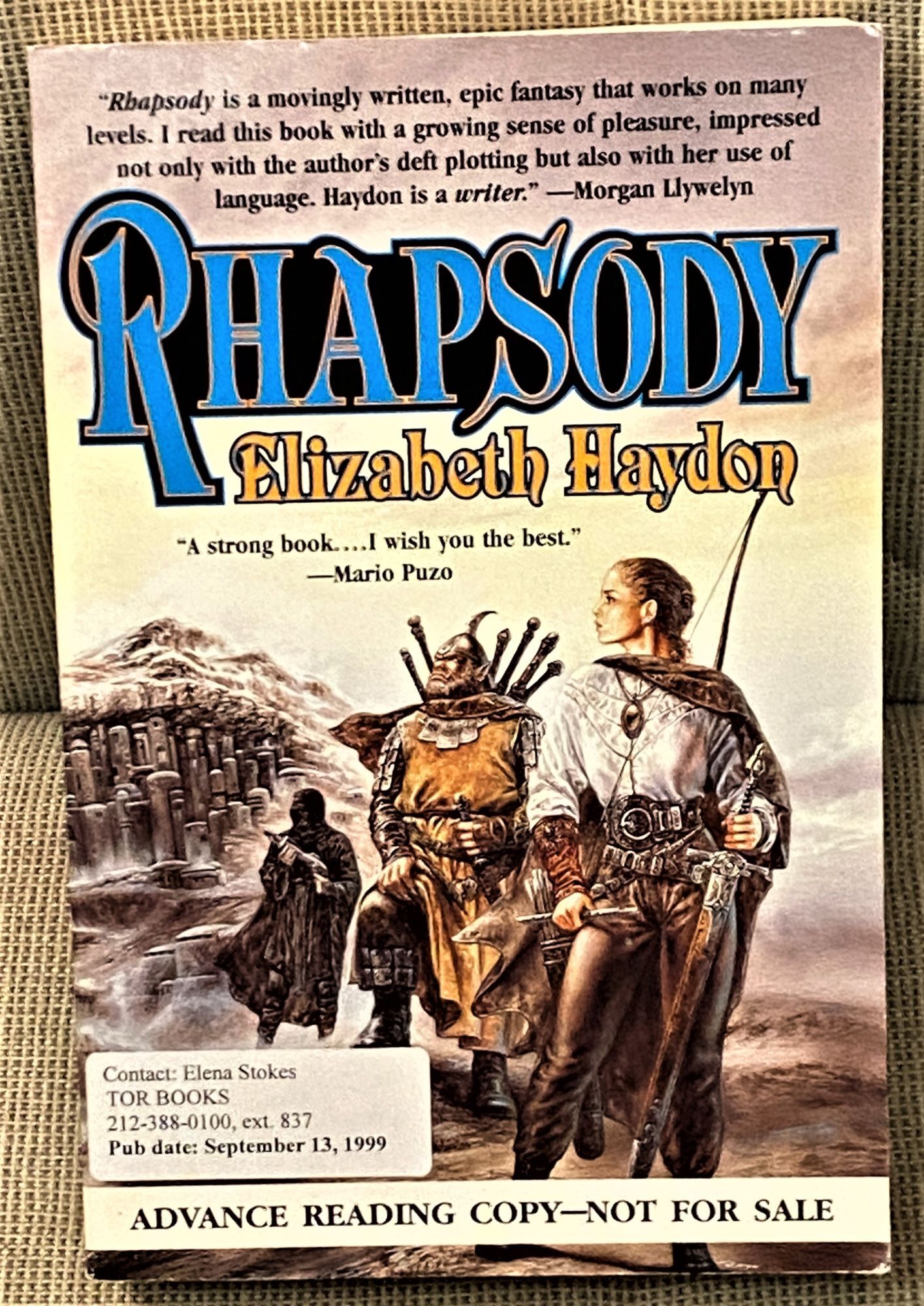 Rhapsody by Elizabeth Haydon: (1999) | My Book Heaven