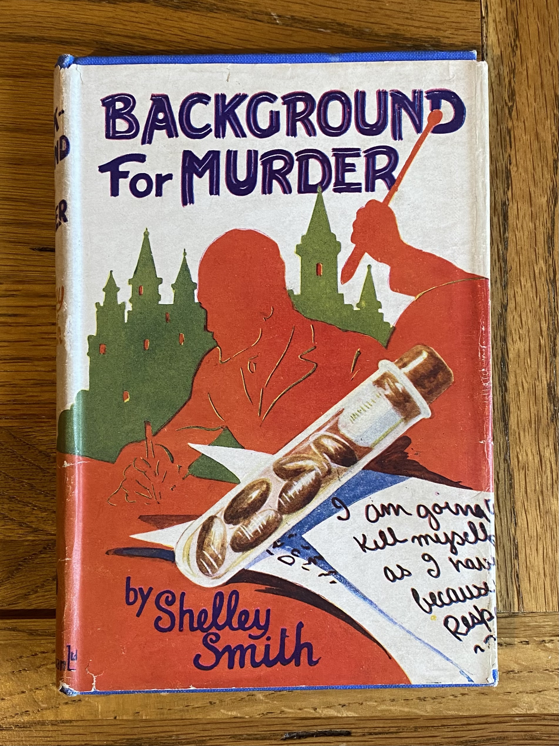 Background for Murder by Smith, Shelley: Hard Cover (1942) First ...