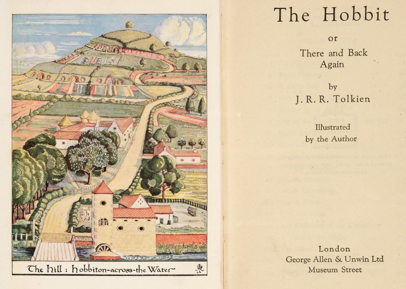 The Hobbit by J.R.R. Tolkien: Good Hardcover (1942) 1st Edition ...