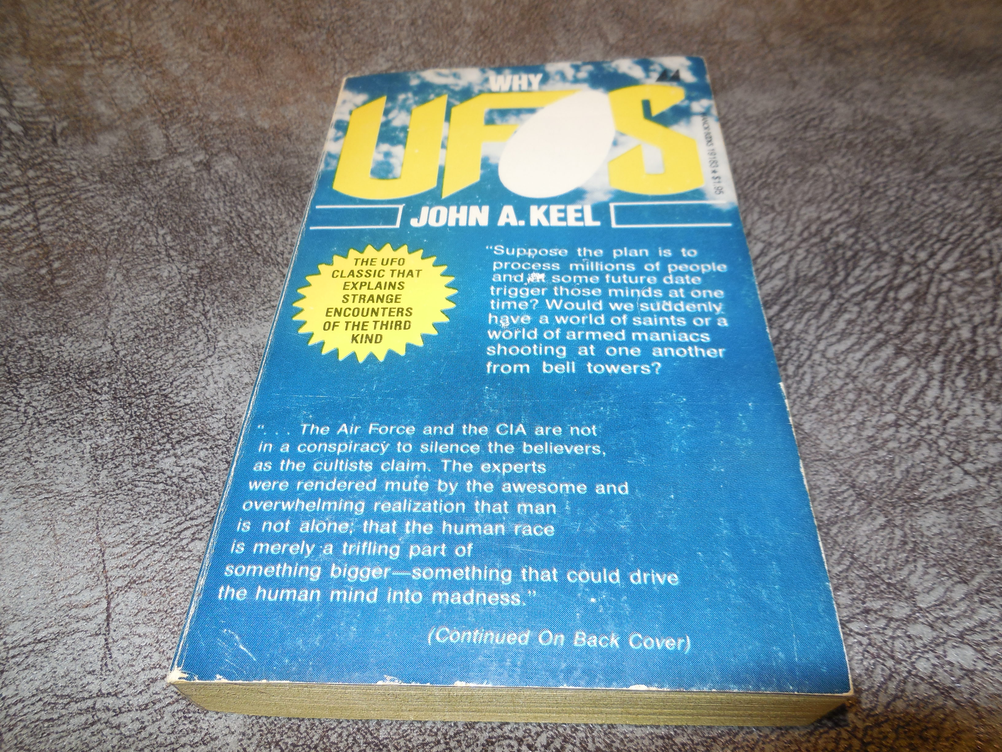 Why UFOs - Operation Trojan Horse by Keel, John A.: Very Good Mass ...