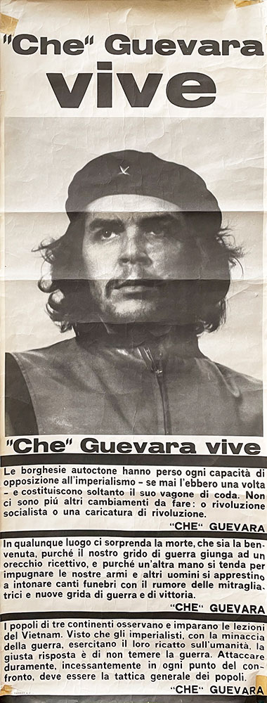 "Che" Guevara vive [poster] by Che Guevara [Ernesto Guevara de la Serna ...