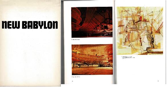 NEW BABYLON. by Constant (Constant Nieuwenhuys): (1974) | adr. van den bemt