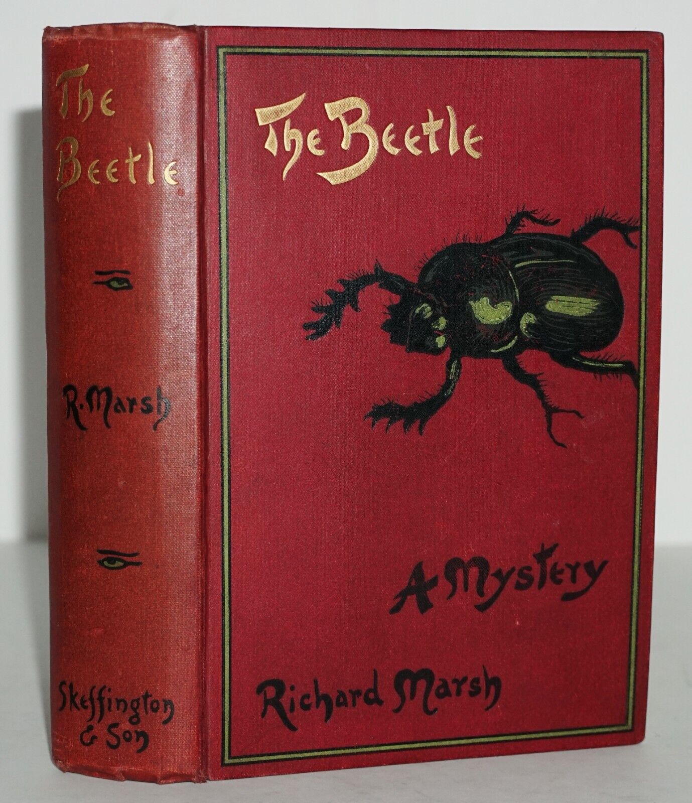 THE BEETLE (first printing, first issue) by RICHARD MARSH: Near Fine ...