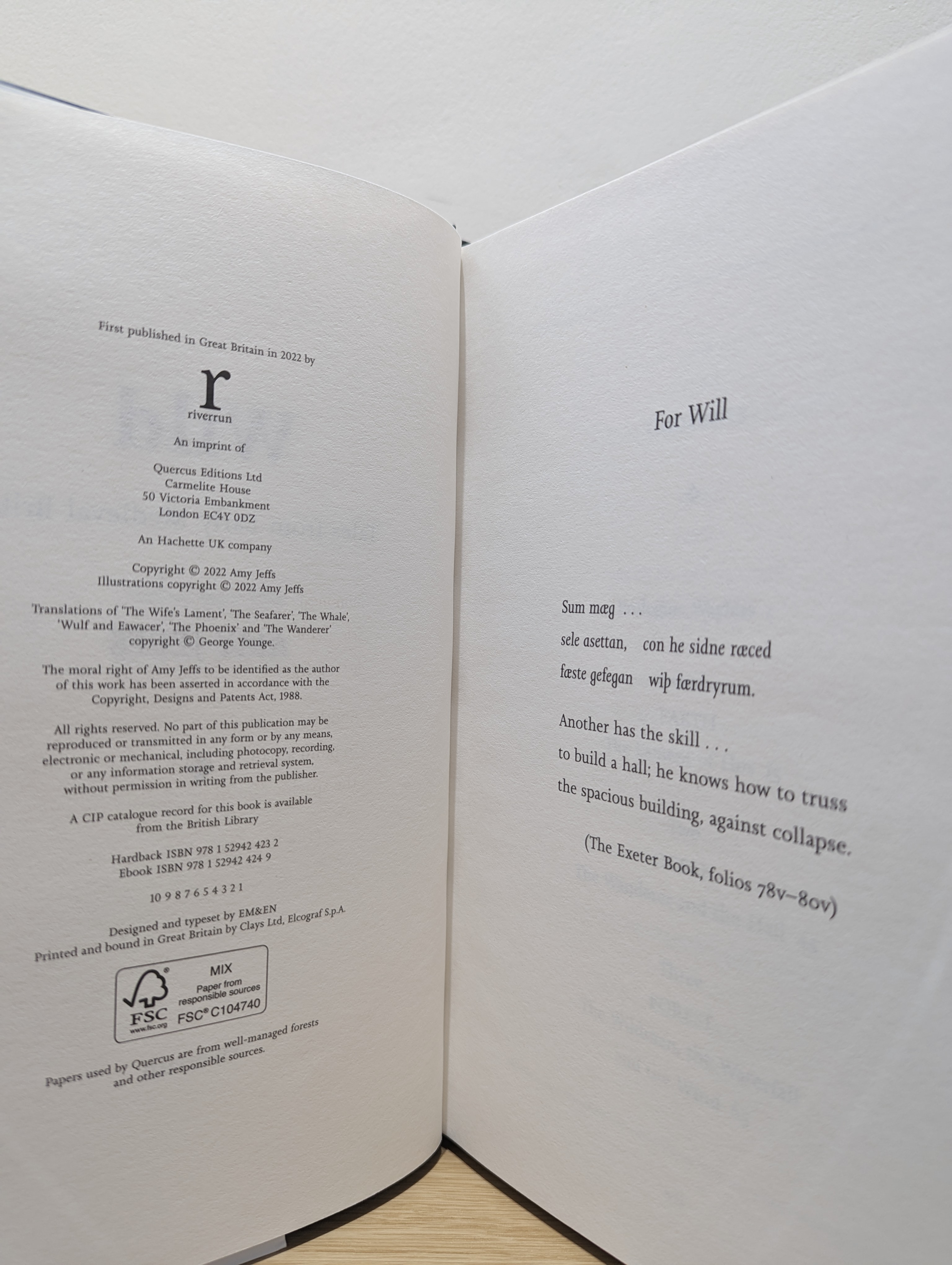 Wild: Tales from Early Medieval Britain (Signed First Edition) by Jeffs ...