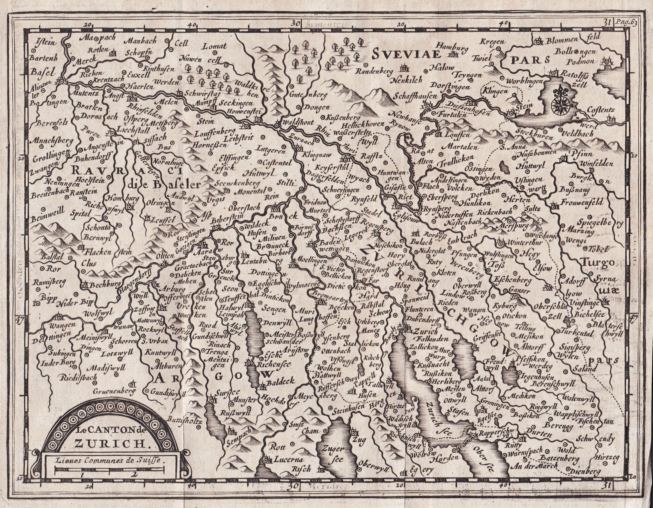 "Le Canton de Zurich" - Kanton Zürich Schweiz Suisse Switzerland by AA ...